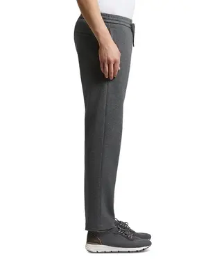 Peserico Cotton Blend Double Interlock Drawstring Joggers