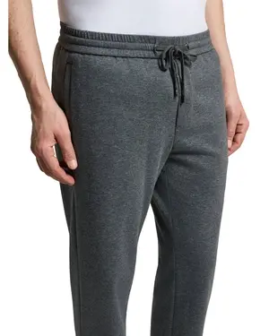 Peserico Cotton Blend Double Interlock Drawstring Joggers