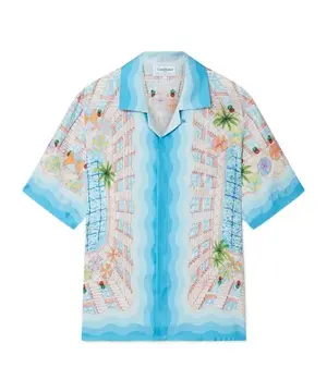 Casablanca Le Plongeon Shirt - Blue