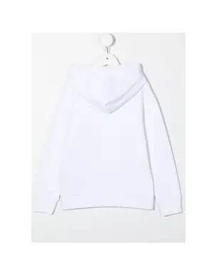 Balmain Logo Print Cotton Hoodie