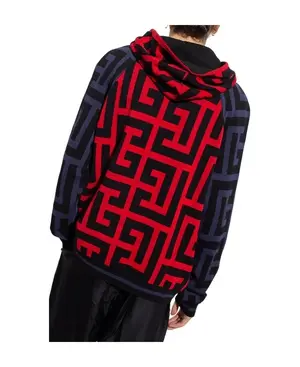 Balmain Maxi Monogram Hoodie