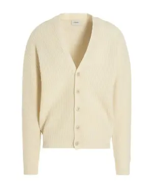 LEMAIRE Wool Knitted Cardigan - Nude
