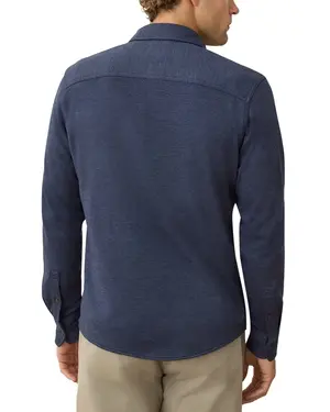 Marine Layer Pacifica Stretch Shirt - Navy