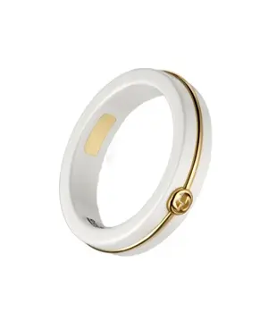 Gucci Interlocking G Ceramic Ring