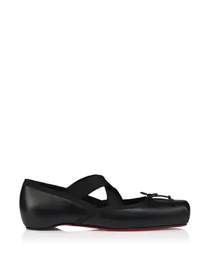 CHRISTIAN LOUBOUTIN Cassiasticina Ballerinas - Black