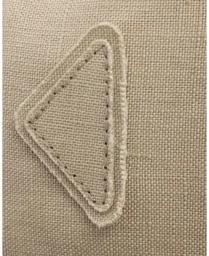 Prada Linen Baseball Cap