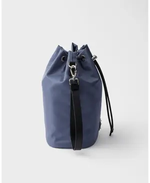 Prada Re-nylon And Saffiano Leather Pouch