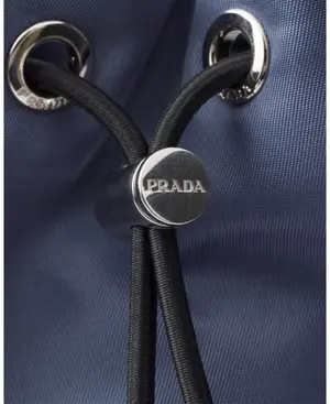 Prada Re-nylon And Saffiano Leather Pouch