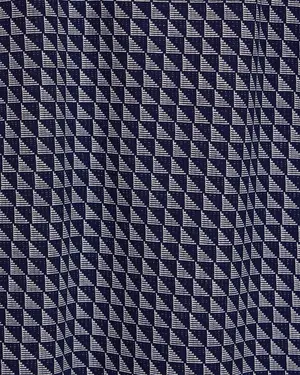 Emporio Armani Geometric Micro Motif Crewneck T-shirt