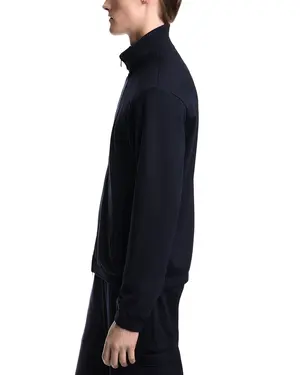 Emporio Armani Textured Zip Sweatshirt