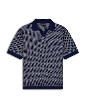 Men's Jacquard Knit Polos
