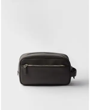 Prada Saffiano Leather Travel Pouch