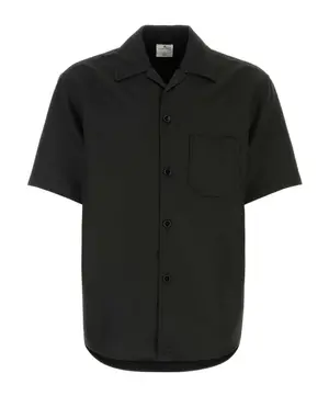 COURREGES Skater Retro Shirt - Black