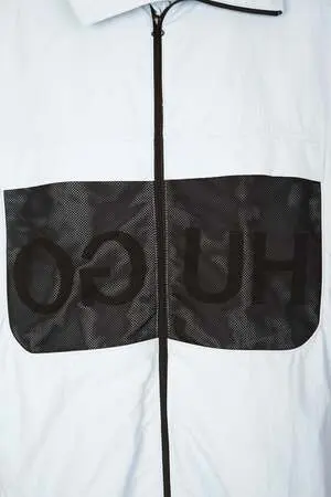 Hugo Boss Hugo Mesh Logo Detailed Windbreaker