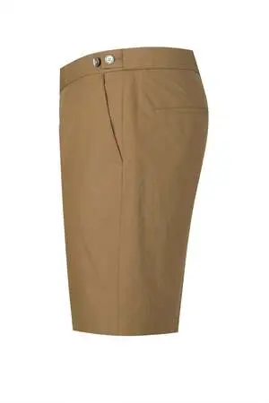Hugo Boss Button Detailed Pleated Shorts