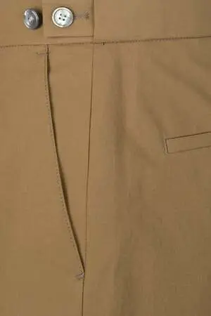 Hugo Boss Button Detailed Pleated Shorts