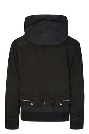 Dsquared2 Long-sleeved Hooded Cotton Coat