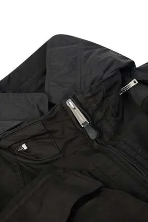 Dsquared2 Long-sleeved Hooded Cotton Coat