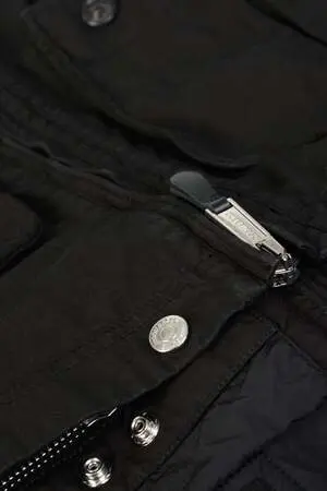 Dsquared2 Long-sleeved Hooded Cotton Coat