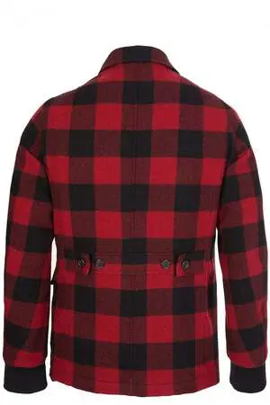 Dsquared2 And Black Plaid Long Sleeve Blazer