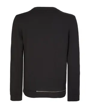 Dsquared2 Long Sleeve Sweater With Ribbed Details