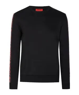 Hugo Boss Hugo Doby Crewneck Sweatshirt - Black