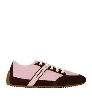 Givenchy Slim Sneakers In Nylon And Suede - No
