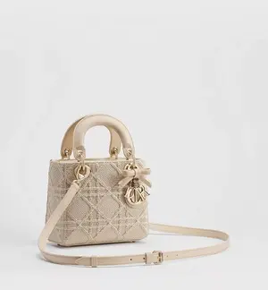 Dior Mini Lady Bag With Strap