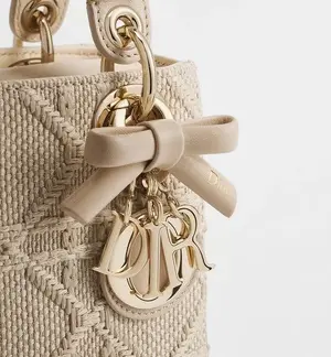 Dior Mini Lady Bag With Strap
