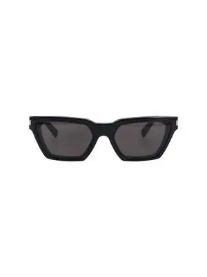 Saint Laurent Geometric Acetate Sunglasses