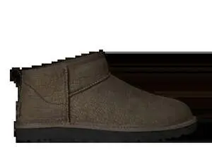 UGG Classic Ultra Mini Embossed Ankle Boots