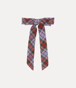 VIVIENNE WESTWOOD Tartan Hair Clip - Multi