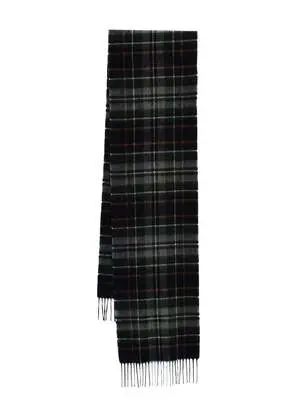Barbour Lambswool & Cashmere Scarf For - Navy