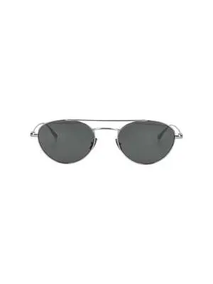 Saint Laurent Saint Laurent Aviator Sunglasses Silver