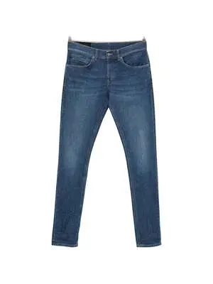 DONDUP Gots-certified Stretch Cotton Jeans - Navy