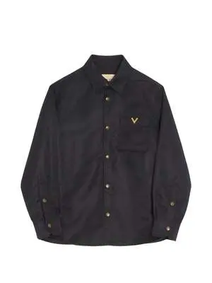 Valentino Garavani Logo-embellished Button-up Overshirt