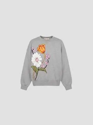 Marni Printed Cotton Sweatshirt - Prn38
