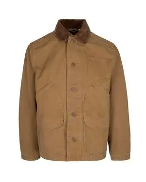 Filson Cotton Chore Jacket With Corduroy Collar - Kangaroo