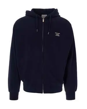 Drole De Monsieur Graphic Zip-up Hoodie