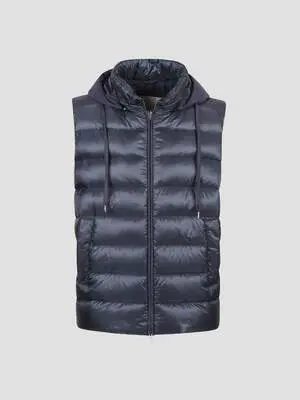 Herno Down Vest Jacket - Blu