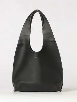 A.p.c. Mini Leather Shoulder Bag - Noir