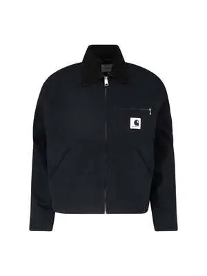 Carhartt Work In Progress Canvas Zip Jacket - Black