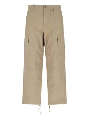 Carhartt Work In Progress Cotton Carpenter Trousers