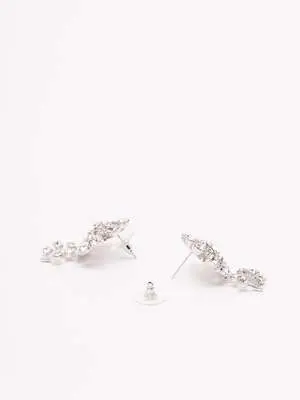 SELF-PORTRAIT Small Crystal Earrings