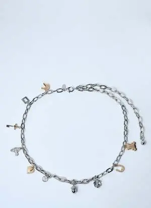 VIVIENNE WESTWOOD Multi-charm Chain Belt