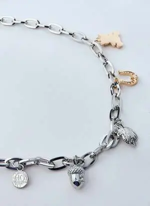 VIVIENNE WESTWOOD Multi-charm Chain Belt