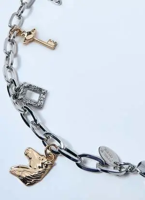 VIVIENNE WESTWOOD Multi-charm Chain Belt