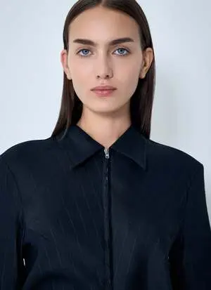 Our Legacy Slim Zip Shirt