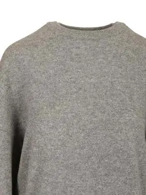 TOTEME Classic Cashmere Crew Knit Sweater - Gray