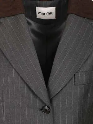 Miu Miu Tailored Single-breasted Blazer